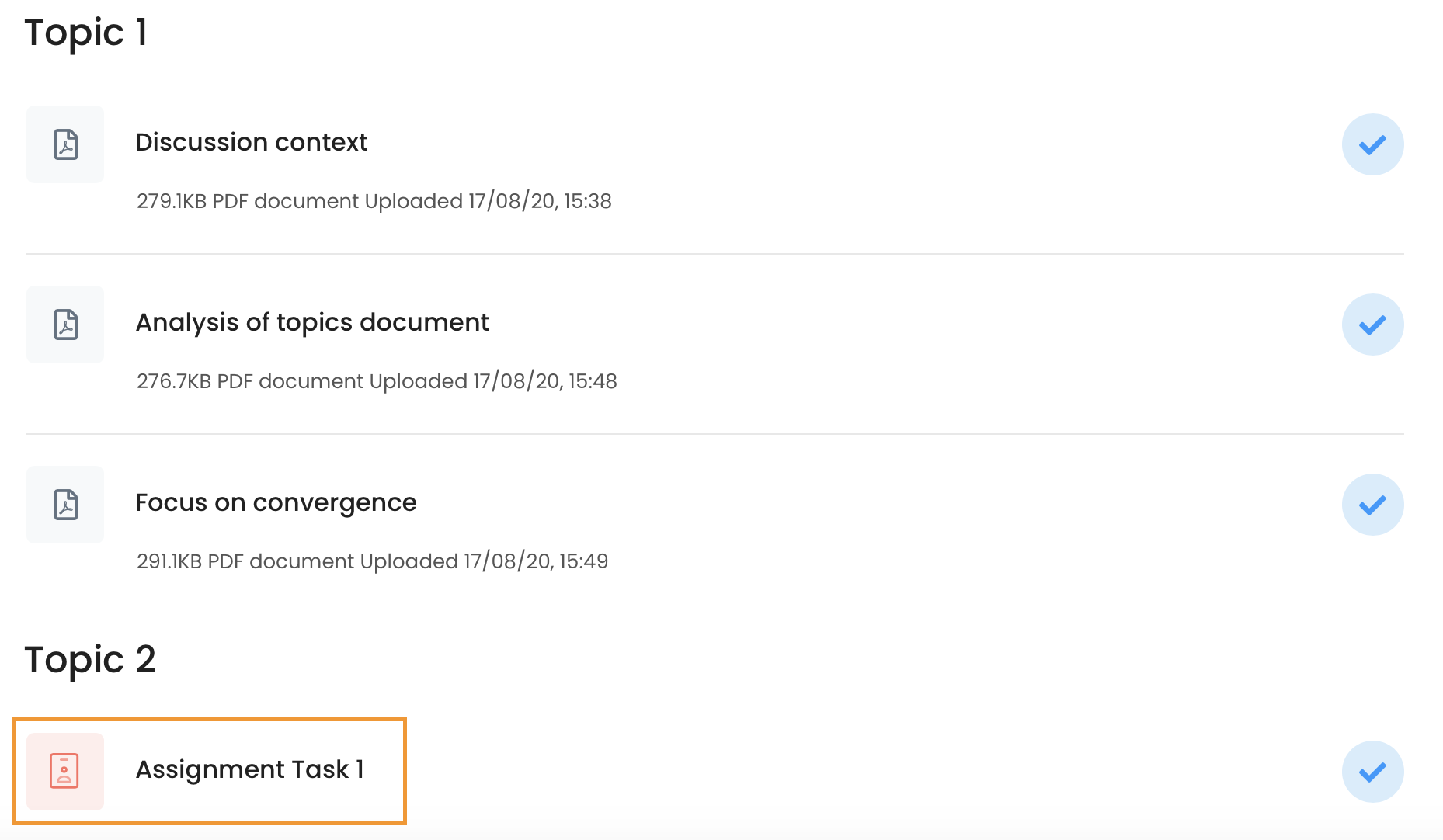 Filtering student submissions - Knowledge Base